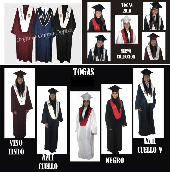 Alquileres de togas y birretes en Bogotá - Otros Servicios | 5209